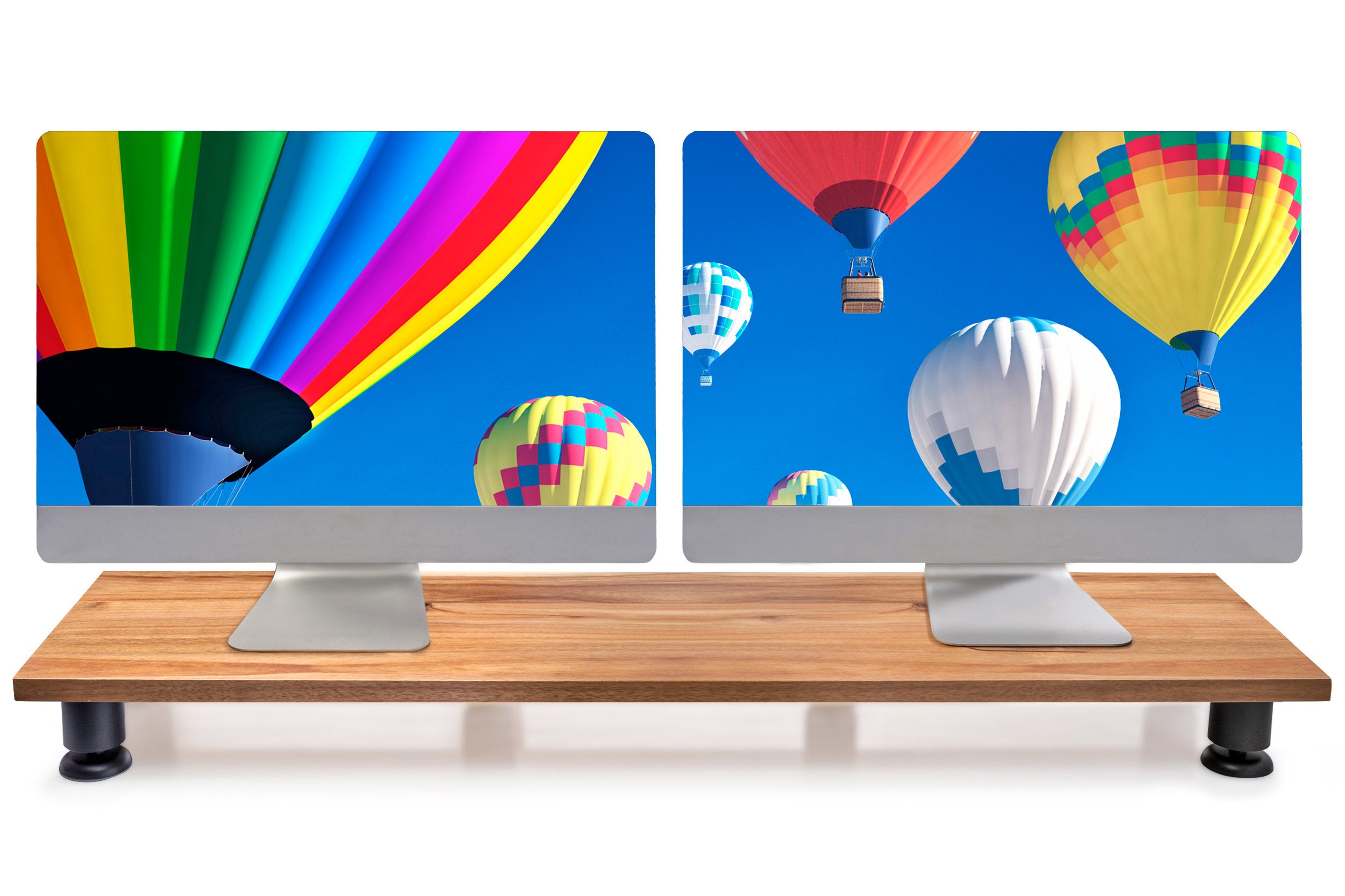 Dual Monitor Riser – Nordik By Design