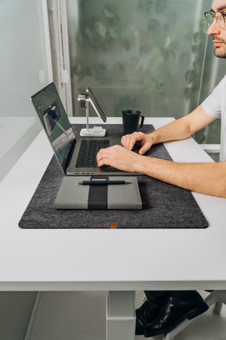 Premium Felt Desk Mat – Nordik By Design