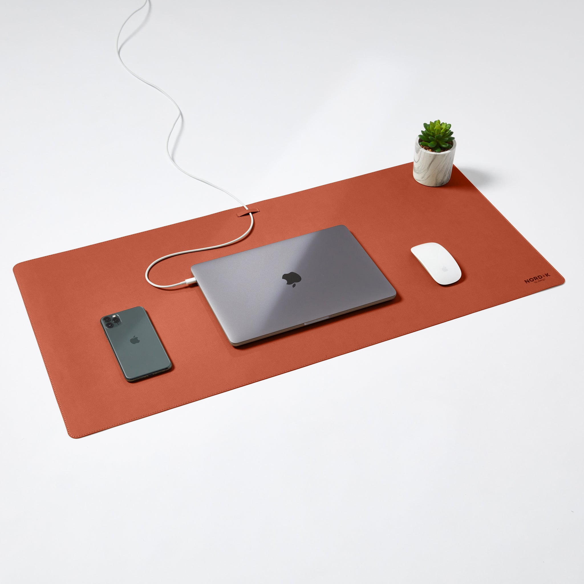 Vegan Leather Mat with Cork Base – Nordik By Design